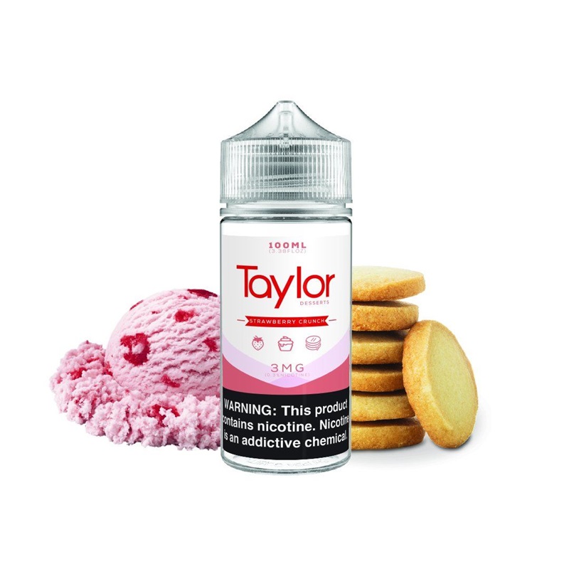 Taylor Flavors Strawberry Crunch E-juice 100ml - Eleaf Official Store