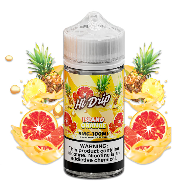 Hi Drip Island Orange E-juice 100ml - Eleaf Official Store